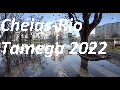 Cheias 2022 Chaves - Ecopista do Corgo e Tamega - YouTube