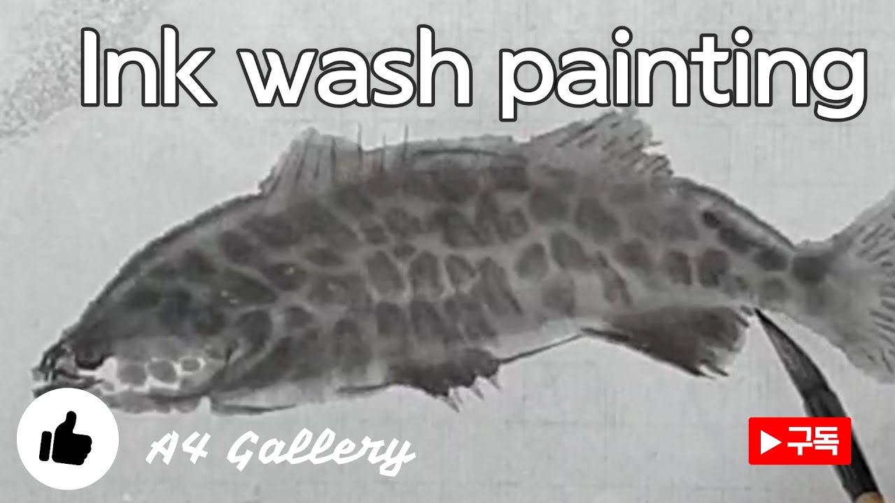 [A4 Gallery] Ink wash painting｜Korean: 수묵화 Chinese 水墨画, Japanese ...