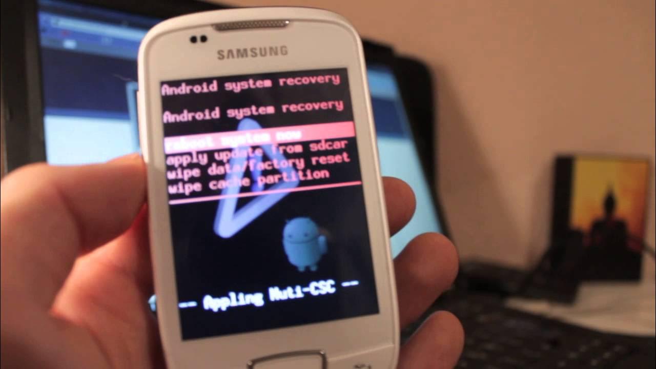 Samsung Galaxy Mini S5570 - Resetear / Reestablecer / Hard reset / Recovery mode - YouTube
