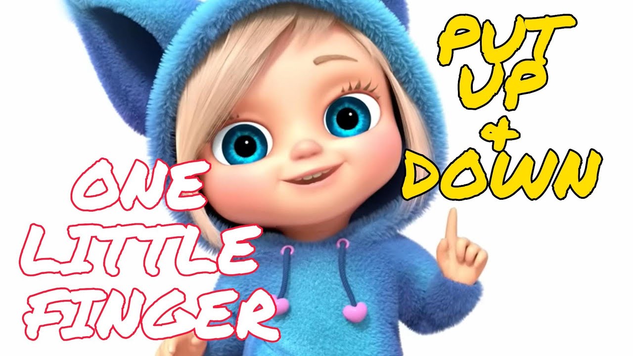 ONE LITTLE FINGER | KIDS SONG WITH LYRICS | NURSERY RHYME | BABY SONG ...