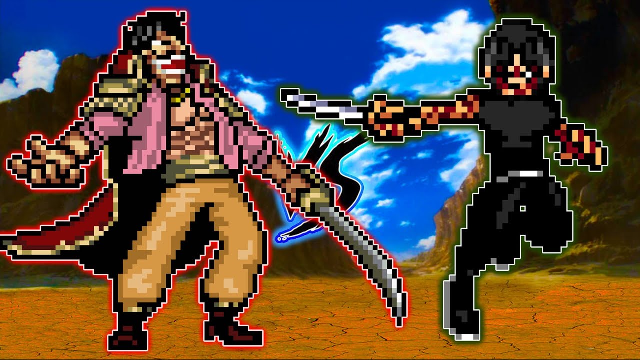 💣MAKI FINAL FORM RN OP VS PRIME GOL D. ROGER OP IN JUMP FORCE MUGEN ...