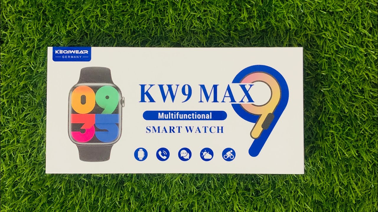 KW 9 MAX ||SMART-WATCH || UNBOXING & REVIEW - YouTube