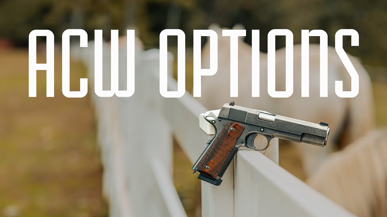 Options for your ACW 1911 - YouTube