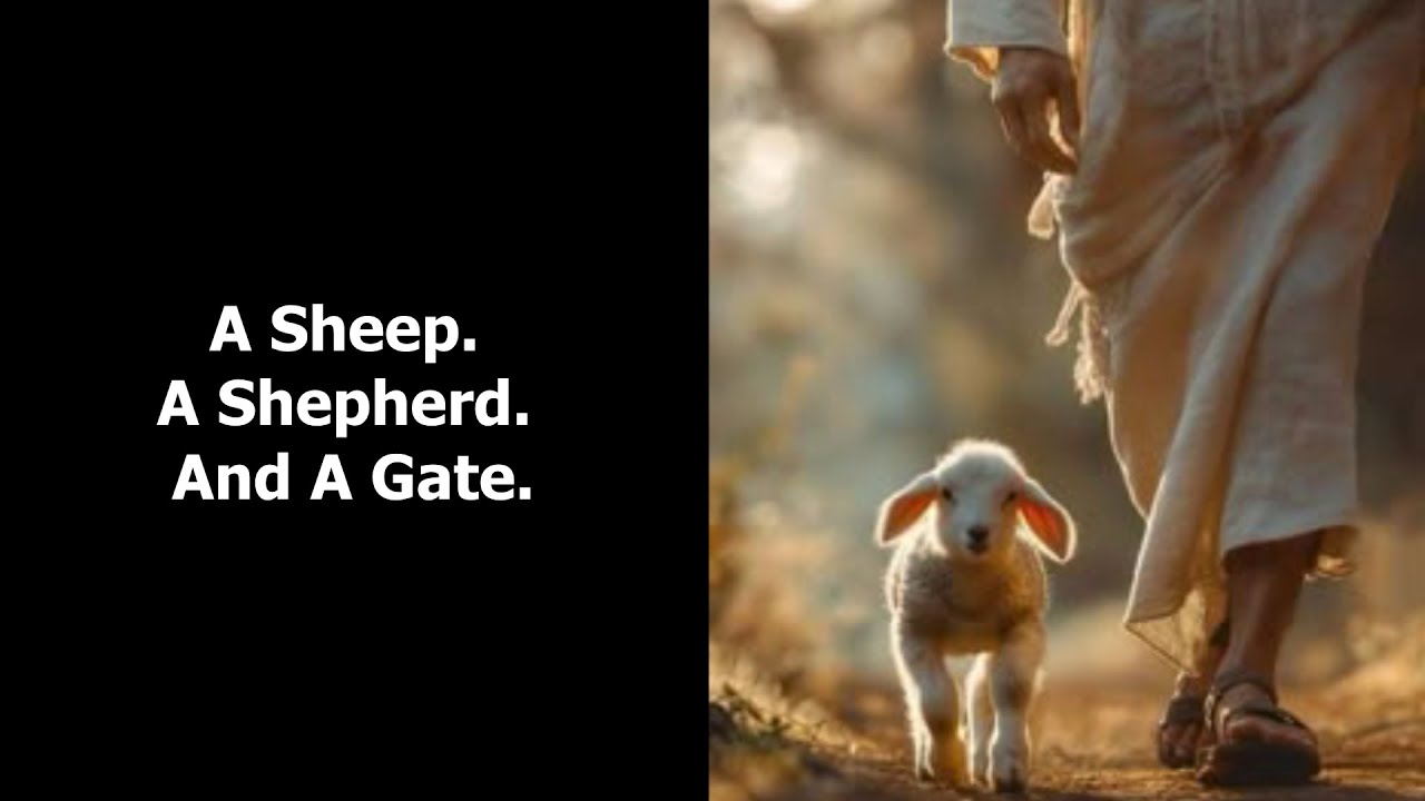 A Sheep. A Shepherd. And a Gate. - YouTube