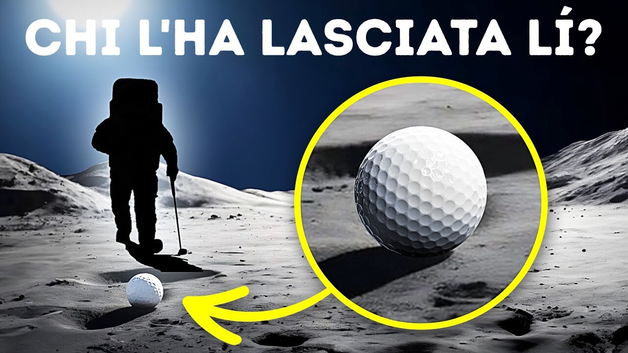 Palla da Golf Persa e Ritrovata sulla Luna - YouTube