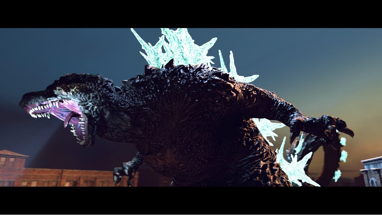 [SFM] Godzilla Minus One Atomic breath animation - YouTube