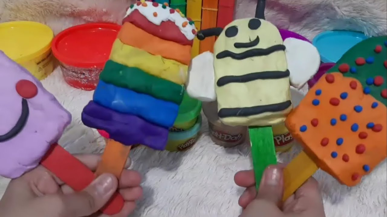 clay leigh: HOW TO MAKE CLAY POPSICLE - YouTube