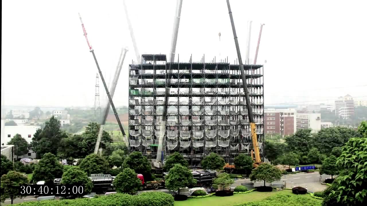 Chinese super builders! Китайские строители! (www.vertikalnet.ru) - YouTube