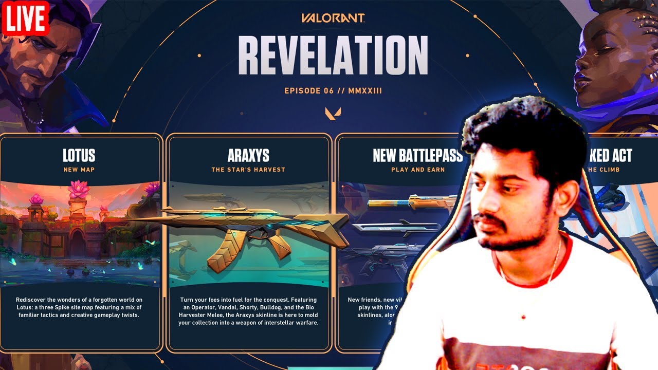 🔴LIVE! NEW VALORANT SEASON | NEW EPISODE | NEW SKINS | VideoGames - YouTube