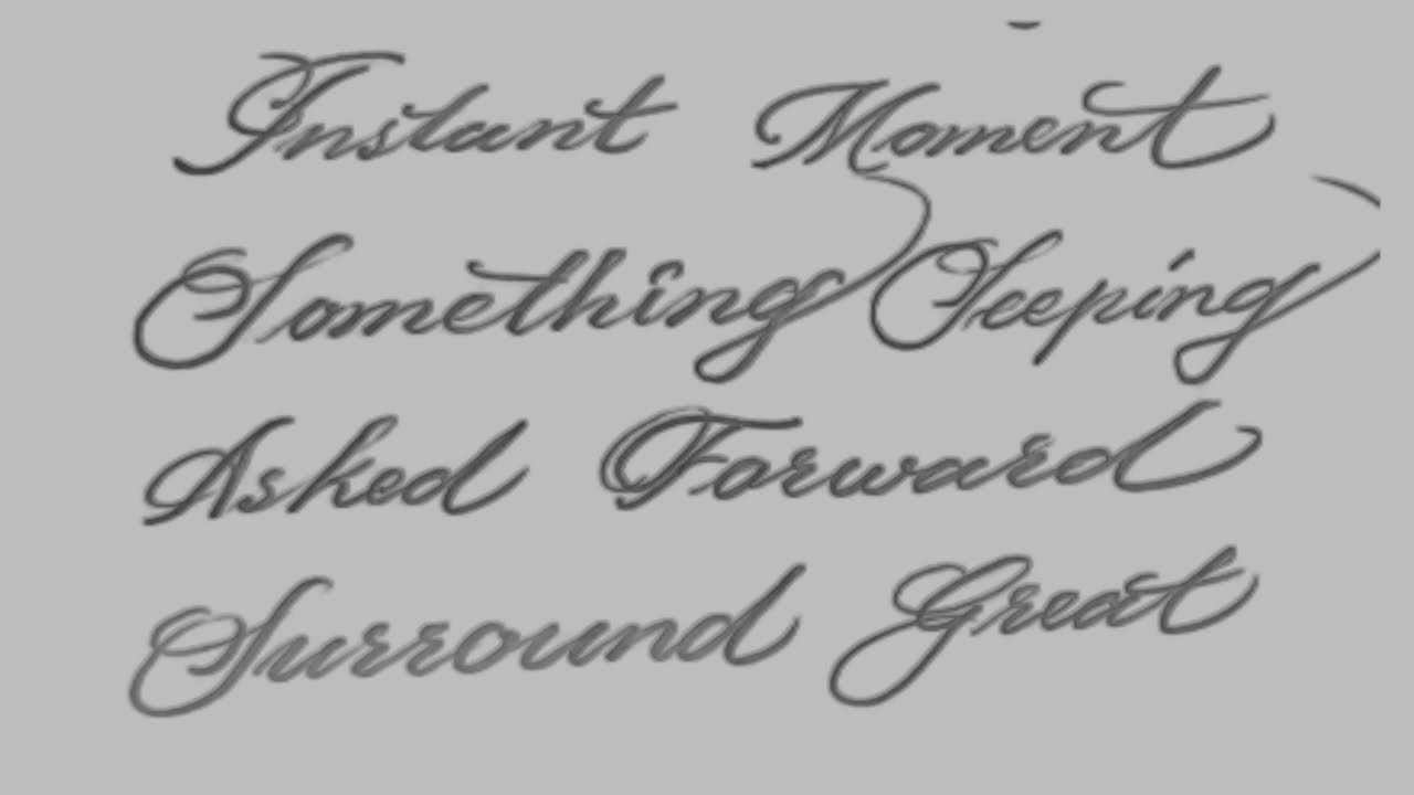 Beautiful handwriting alphabet with pencil | How to Improve Your ...