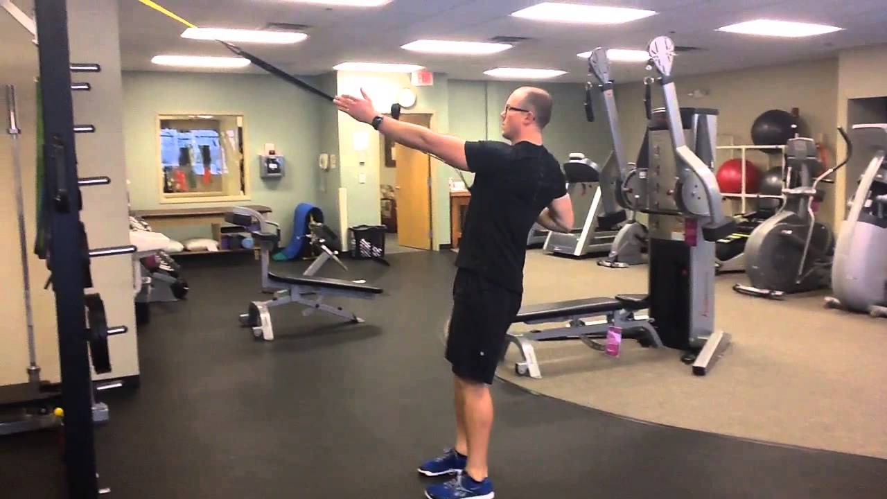 Single Arm Inverted Row with Reach - YouTube