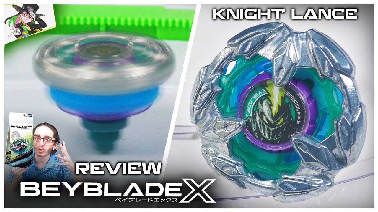 TALL UPGRADE! NEW BX-13 Knight Lance 4-80HN BEYBLADE X Unboxing Review ...