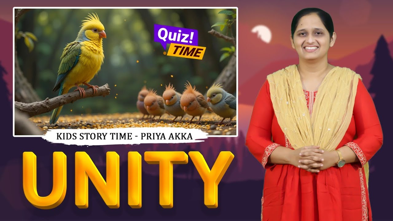 Unity | Sunday school stories telugu l Kids Story Time |Priya Haaris ...