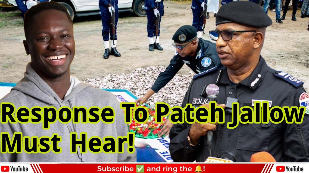 Response to Pateh Jallow - YouTube