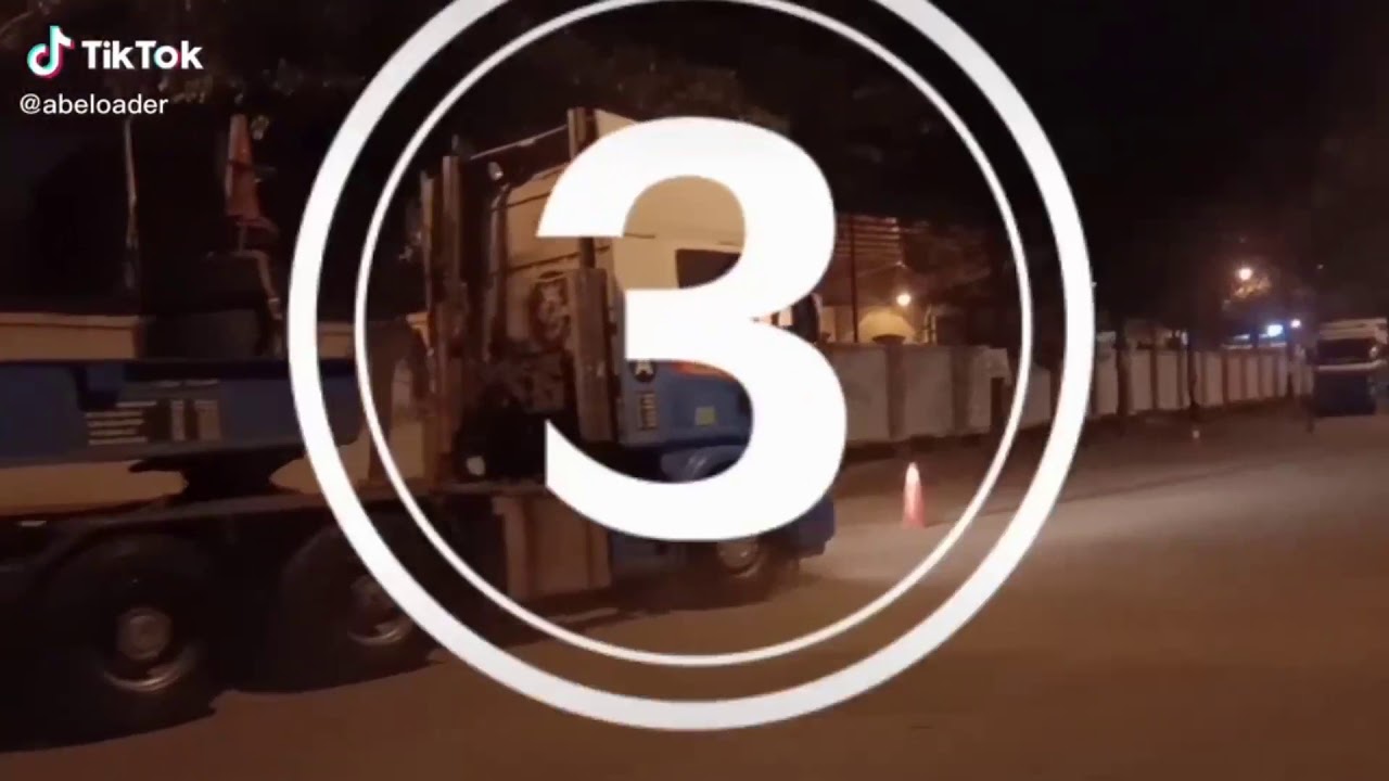 Kompilasi Tik Tok Abang Lori Low Loader Bersama Mesen Piling IPH ...