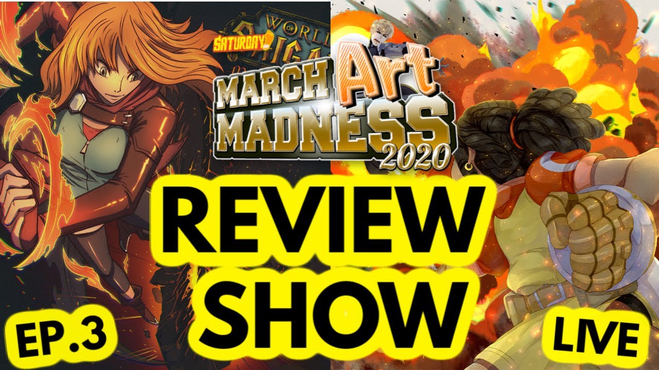 Saturday AM presents March ART Madness Live Review Show Round 3 - YouTube