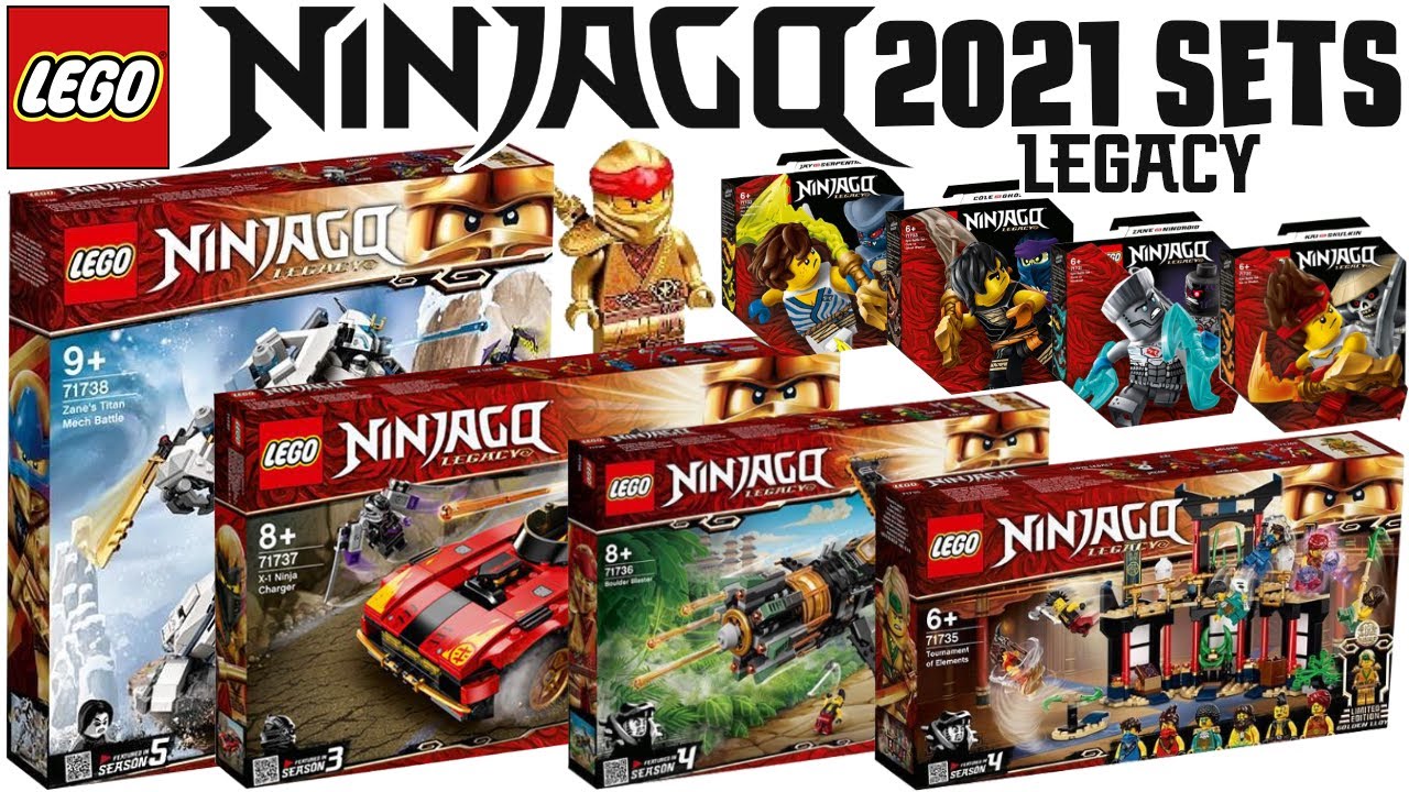 LEGO Ninjago Legacy 2021 HD Set Photos Revealed! - YouTube