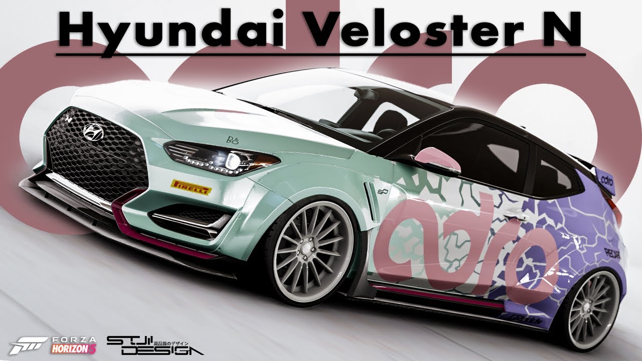 Hyundai Veloster N - ADRO Bodykit - Forza Horizon 5 Design | Speedart ...