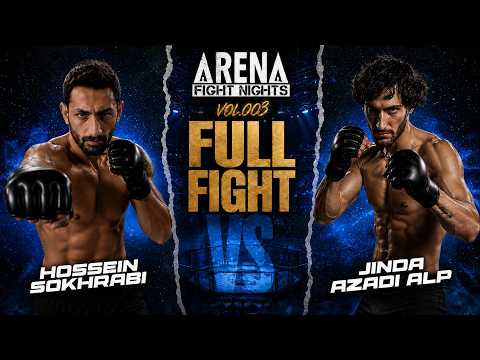 Jinda Azadi Alp vs Hossein Sokhrabi | Full Fight | 23.08.2026 | Arena Fight Night Vol.003