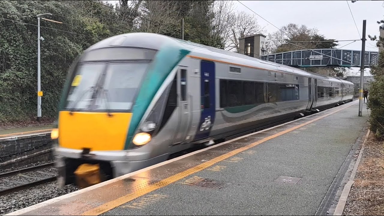 Irish Rail 22000 Class Intercity Train - Portmarnock Station, Dublin ...