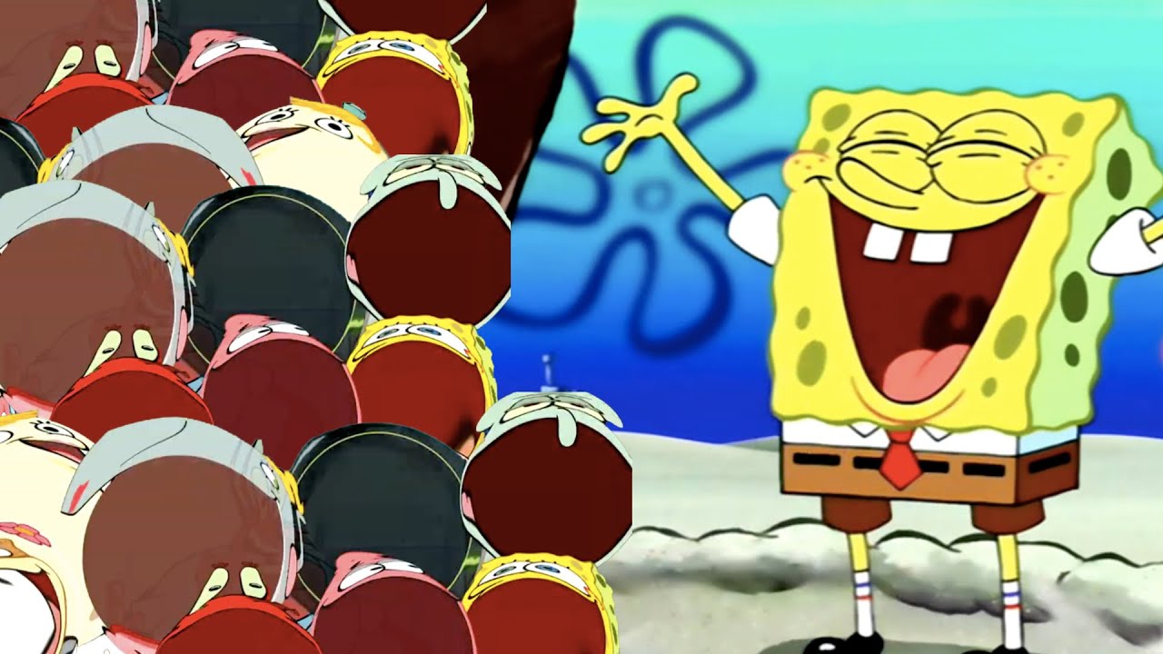 pop spongebob characters | all spongebob characters pop together - YouTube