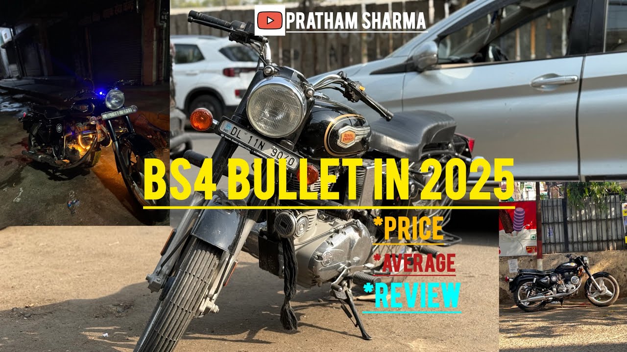 Bs4 Bullet in 2025 fully modified #royalenfield #bullet #bs4 #bike # ...
