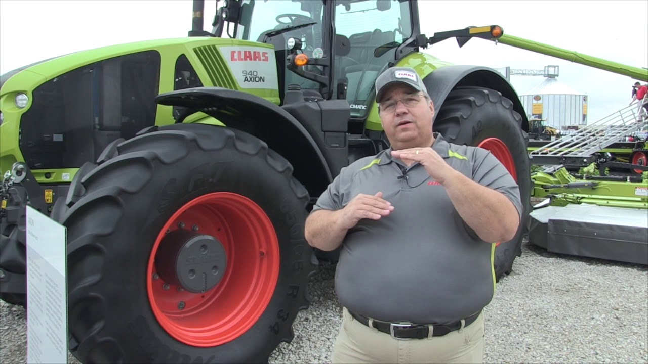 CLAAS launches new AXION 800 and 900 Series tractors - YouTube