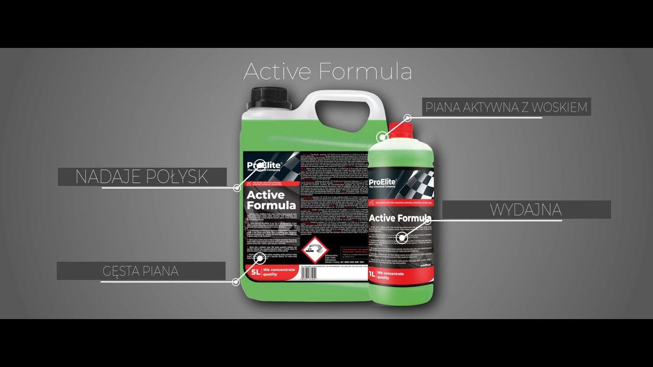 Active Formula czyli niesamowicie skuteczna piana aktywna z woskiem od ...