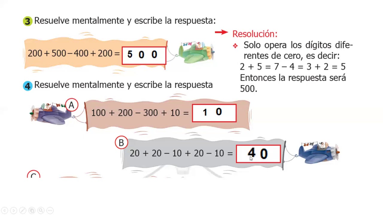 sUMAS O RESTAS CON CERO - YouTube
