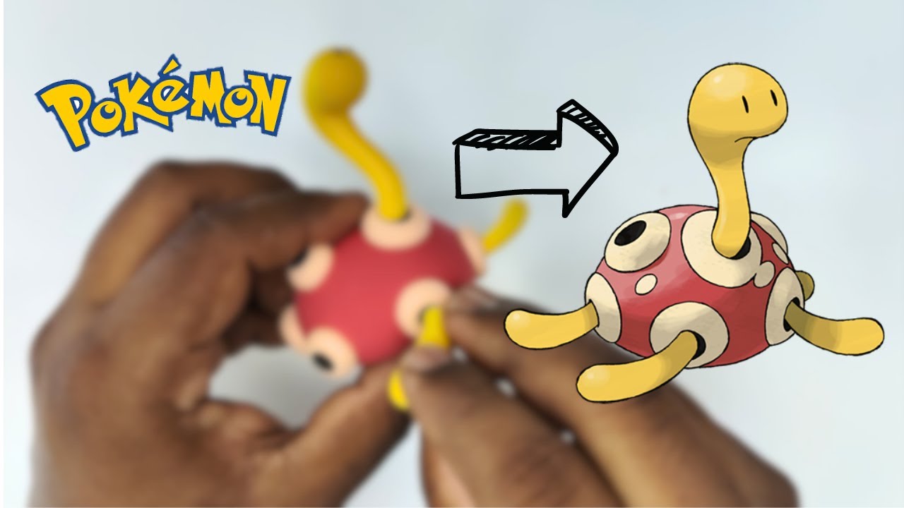 Pokémon Clay Art Shuckle || Rock & Bug Type Pokémon || Pokémon Air Dry ...