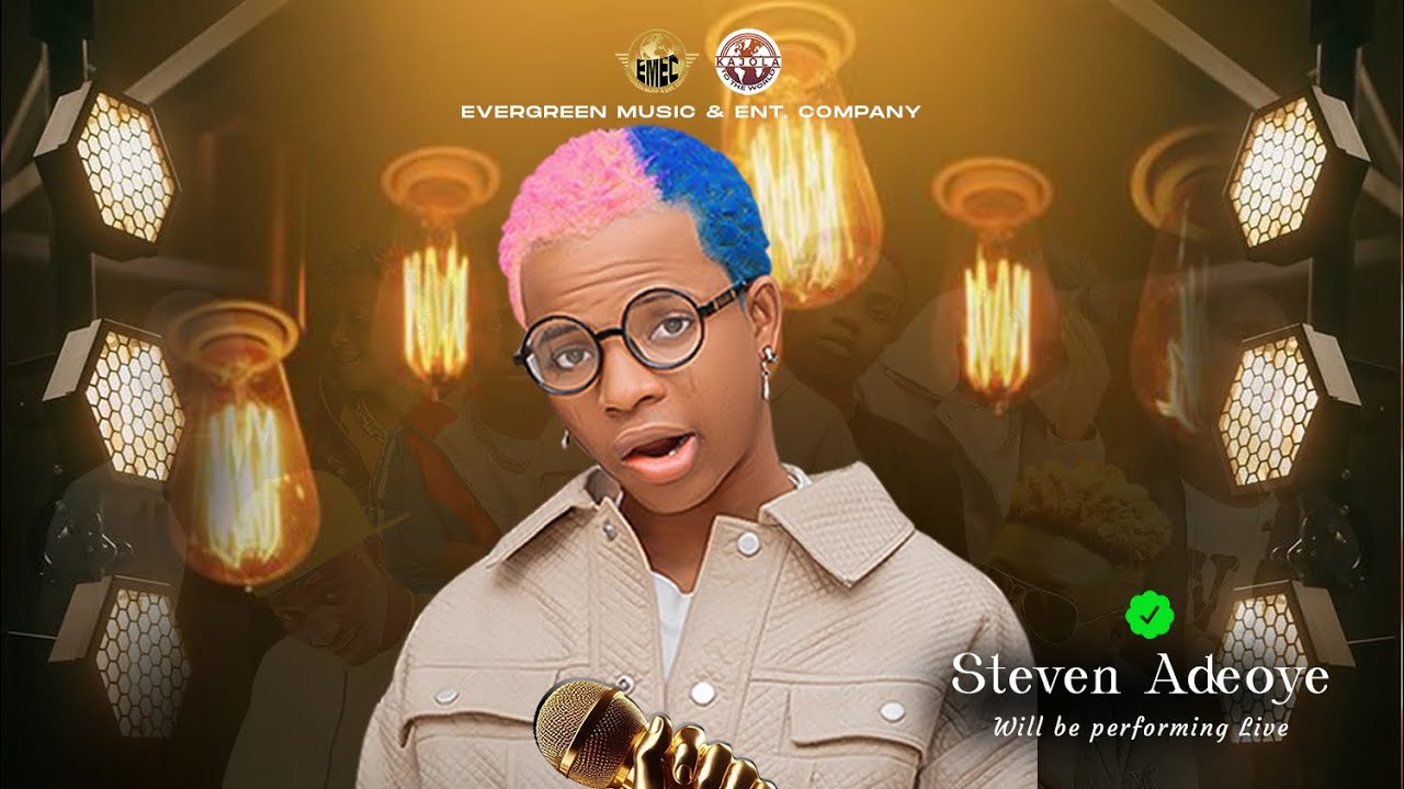 Ali Go to School crooner (Steven Adeoye) performance at Kajola To The World Concert - YouTube