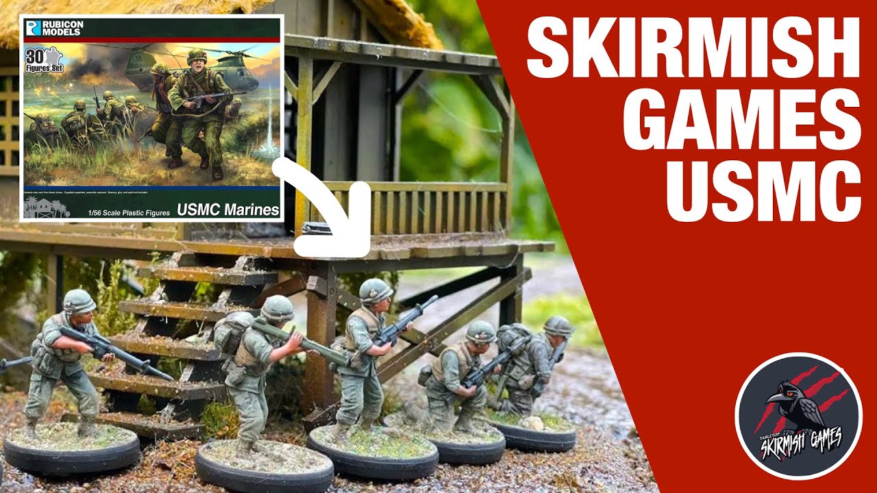 OSCAR MIKE - Tabletop Skirmish Game Vietnam War - USMC Marines ...