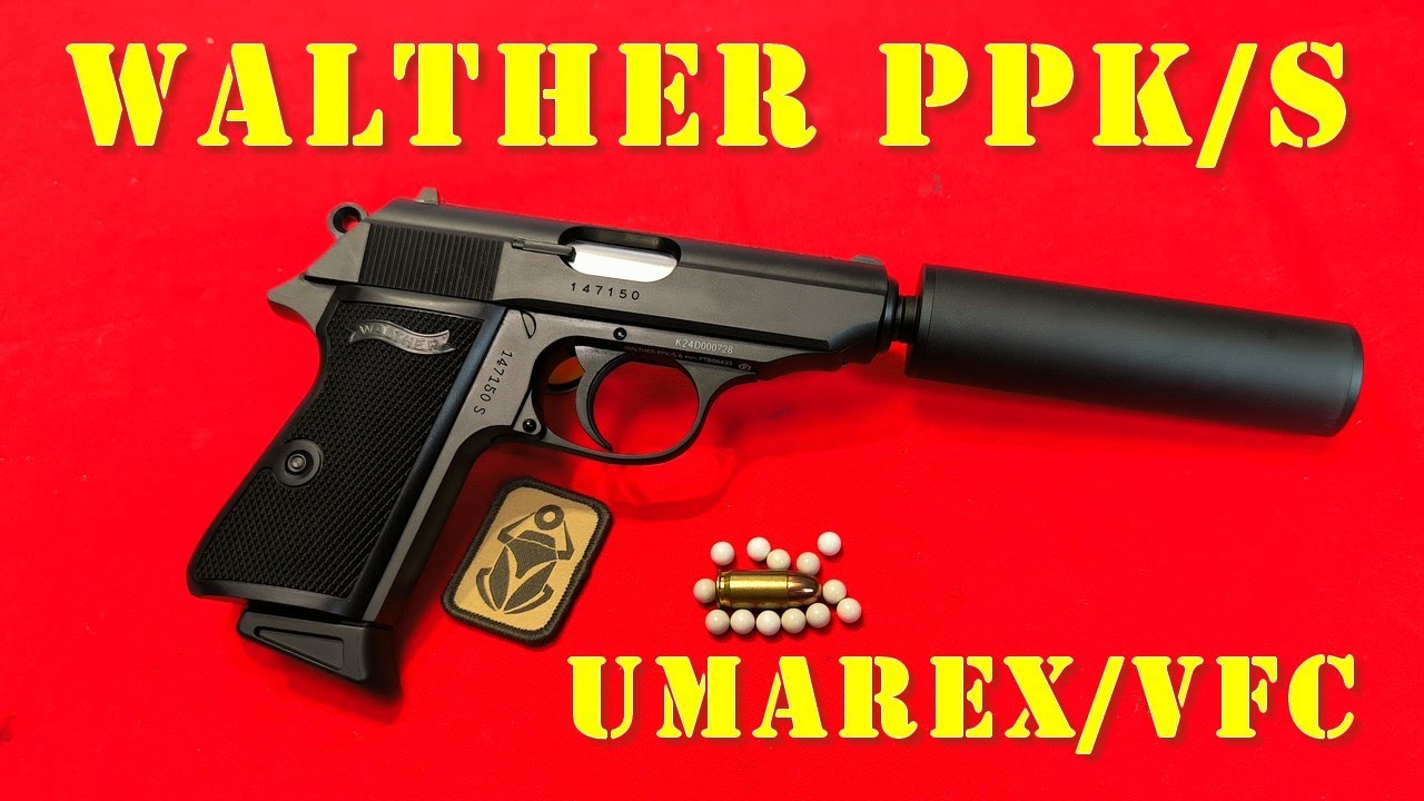 Airsoft - Umarex/VFC - Kit Walther PPK/S "silencé" [French] - YouTube