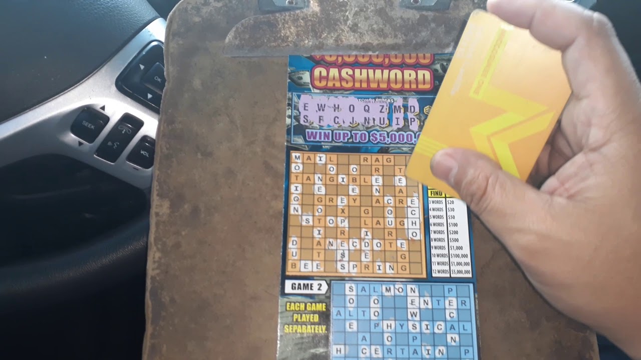 $20 Cashword 2020-225 - YouTube