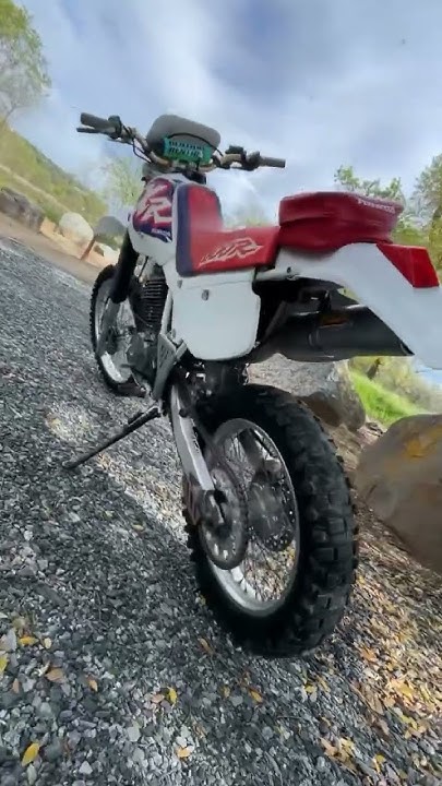 1996 Honda XR600R IDLE WALKAROUND - YouTube