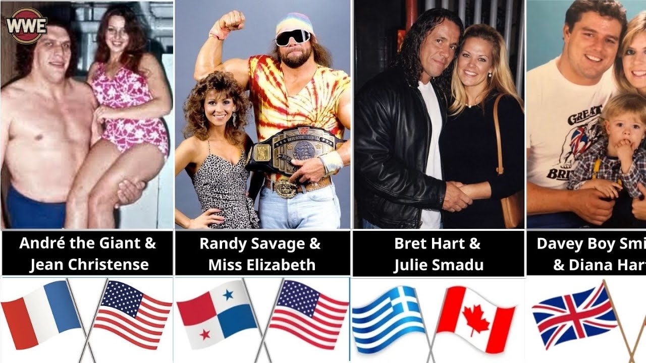 WWE Real Life Couples From Different Countries – You Won’t Believe ...