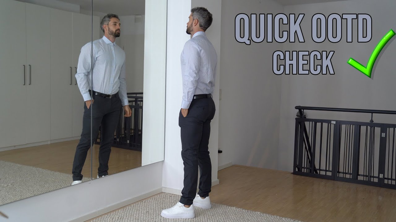 Quick Outfit Check - gestreiftes Hemd - YouTube