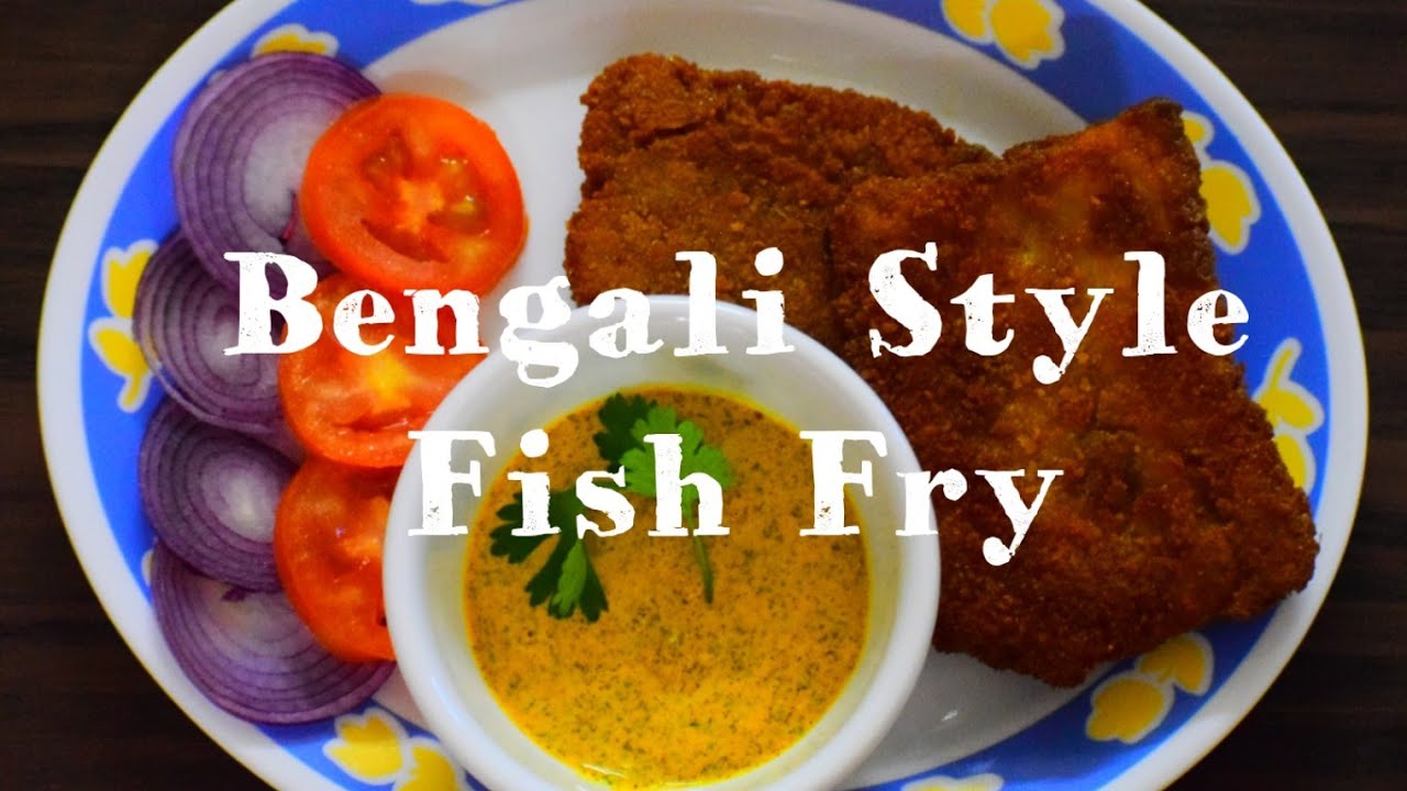 Fish Fry Recipe | Bengali Fish Fry | Kolkata style Fish Fry | Bhetki ...
