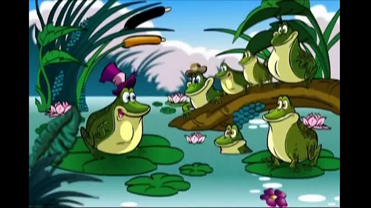 FABULA: LAS RANAS PIDIENDO REY - YouTube