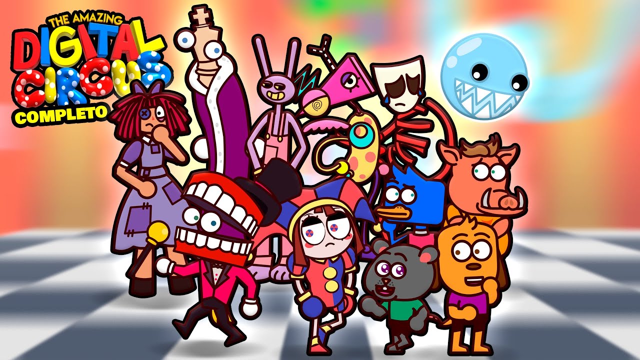 Dogo e Ratch no INCRÍVEL CIRCO DIGITAL completo | The Amazing Digital ...