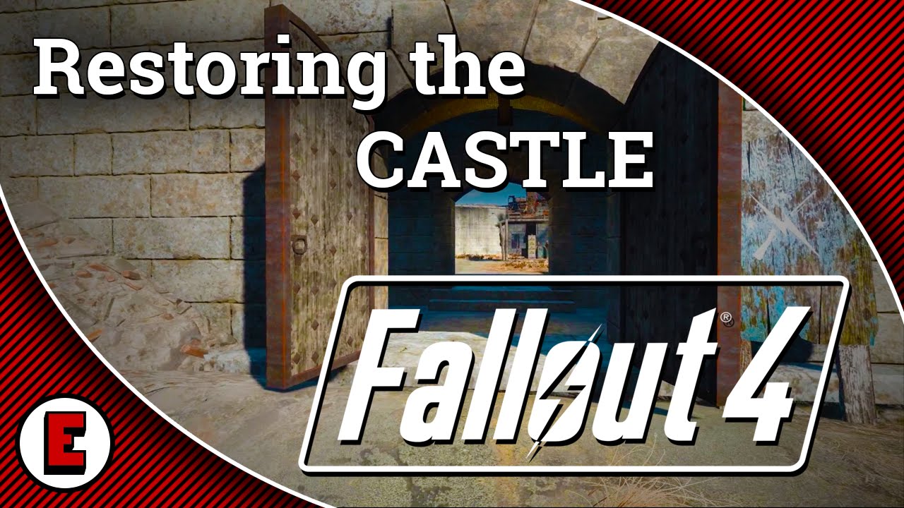 Restoring the CASTLE | Best settlement in Fallout 4 - YouTube