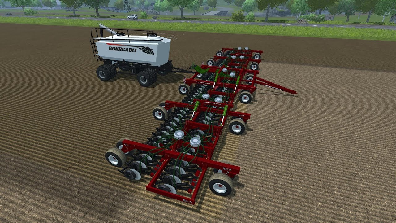 LS 13 MODS - BOURGAULT SÄH DÜNGE SYSTEM V1 - YouTube