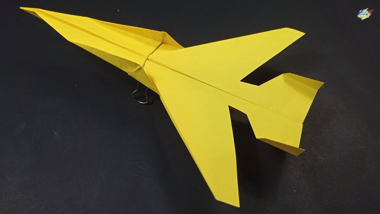 Paper Airplane that Fly Far | How to Make Paper Airplane from A4 Paper ...