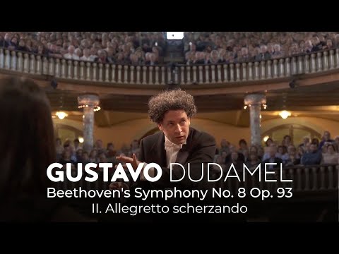 Gustavo Dudamel - Beethoven: Symphony No. 8 - Mvmt 2 (Orquesta ...