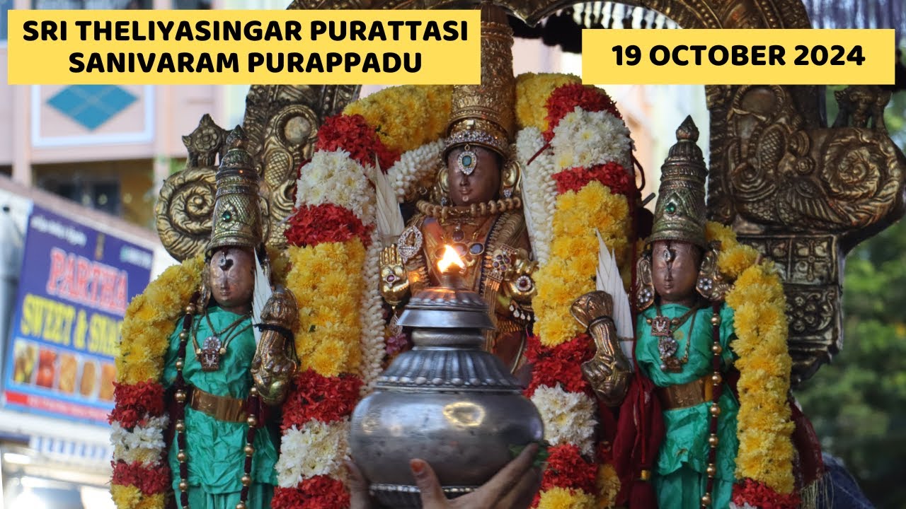 Sri Theliyasingar Purattasi Last Sanivaram Purappadu | Thiruvallikeni ...