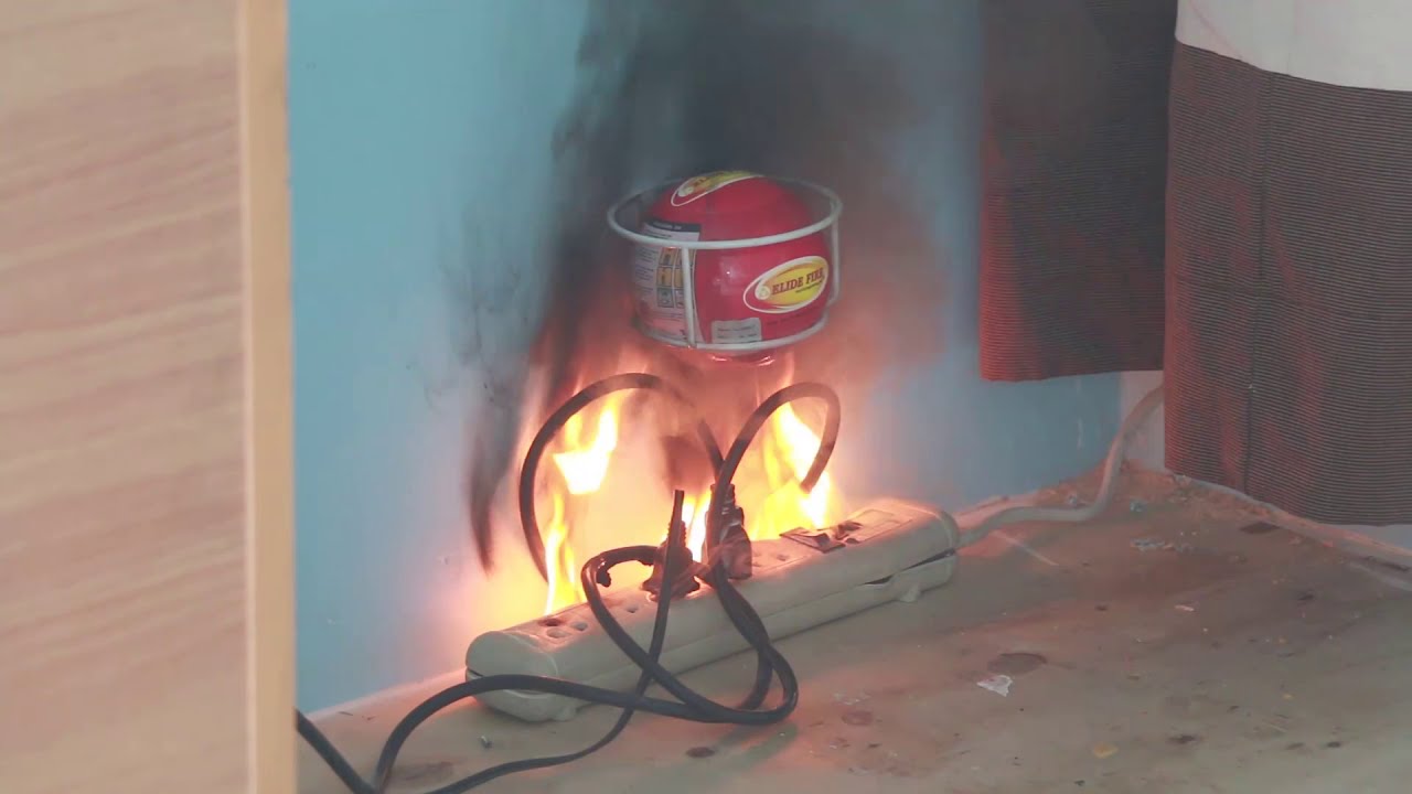 Mini Elide Fire - Protectie activa anti-incendiu - YouTube