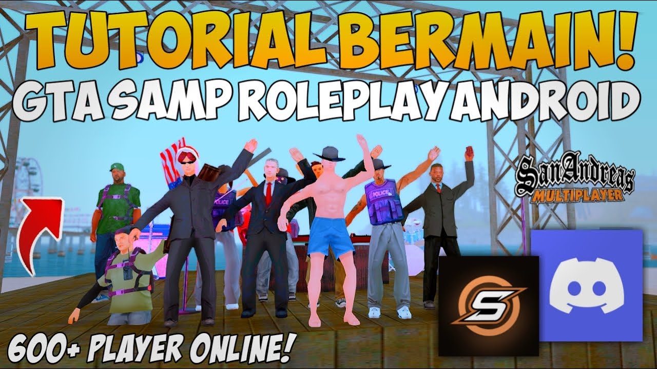 TUTORIAL CARA BERMAIN GTA SAMP ROLEPLAY DI ANDROID TERBARU 2024 ...