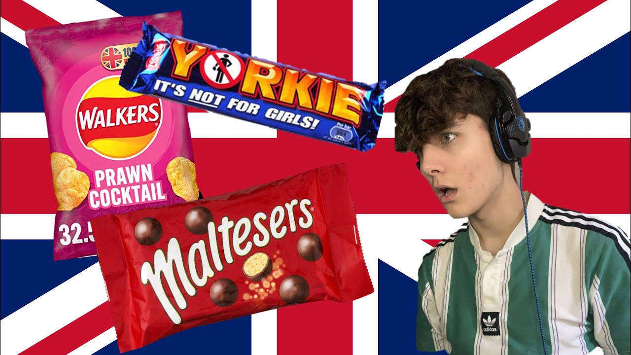 Americans try British snacks - YouTube