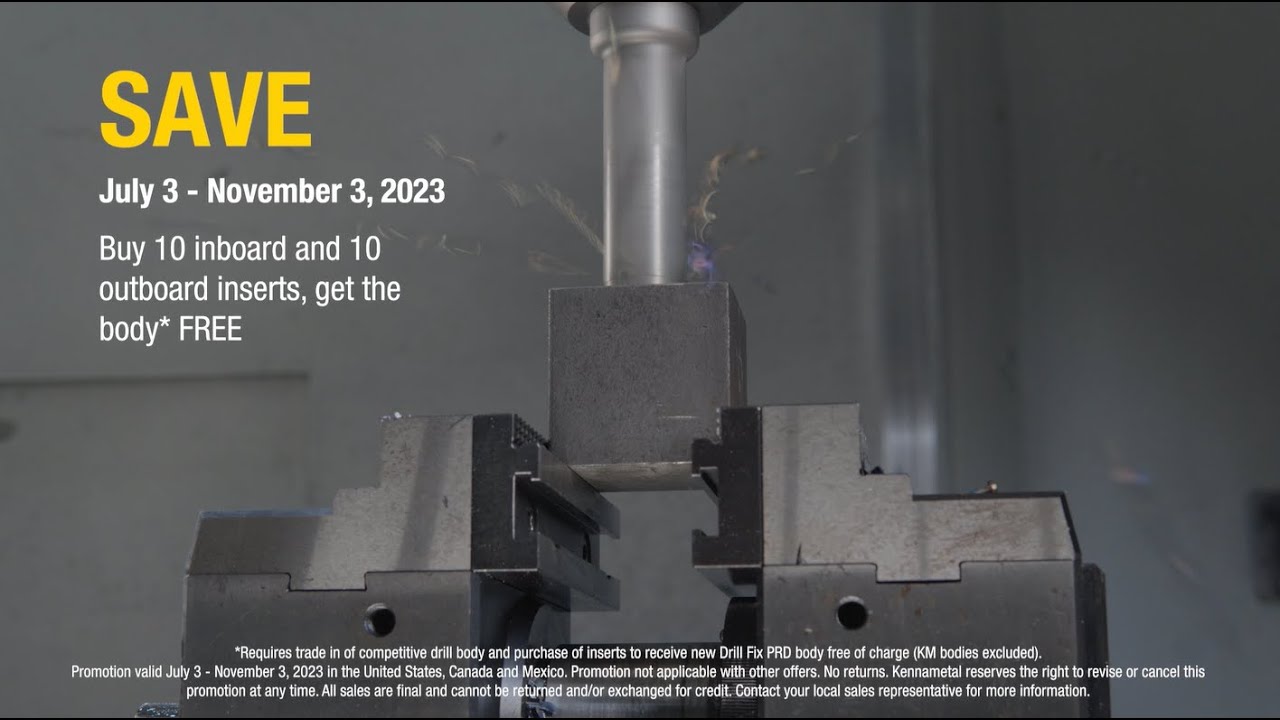 Save Now and Cut Like a PRO with Our New Drill Fix PRO™ Indexable Drill ...