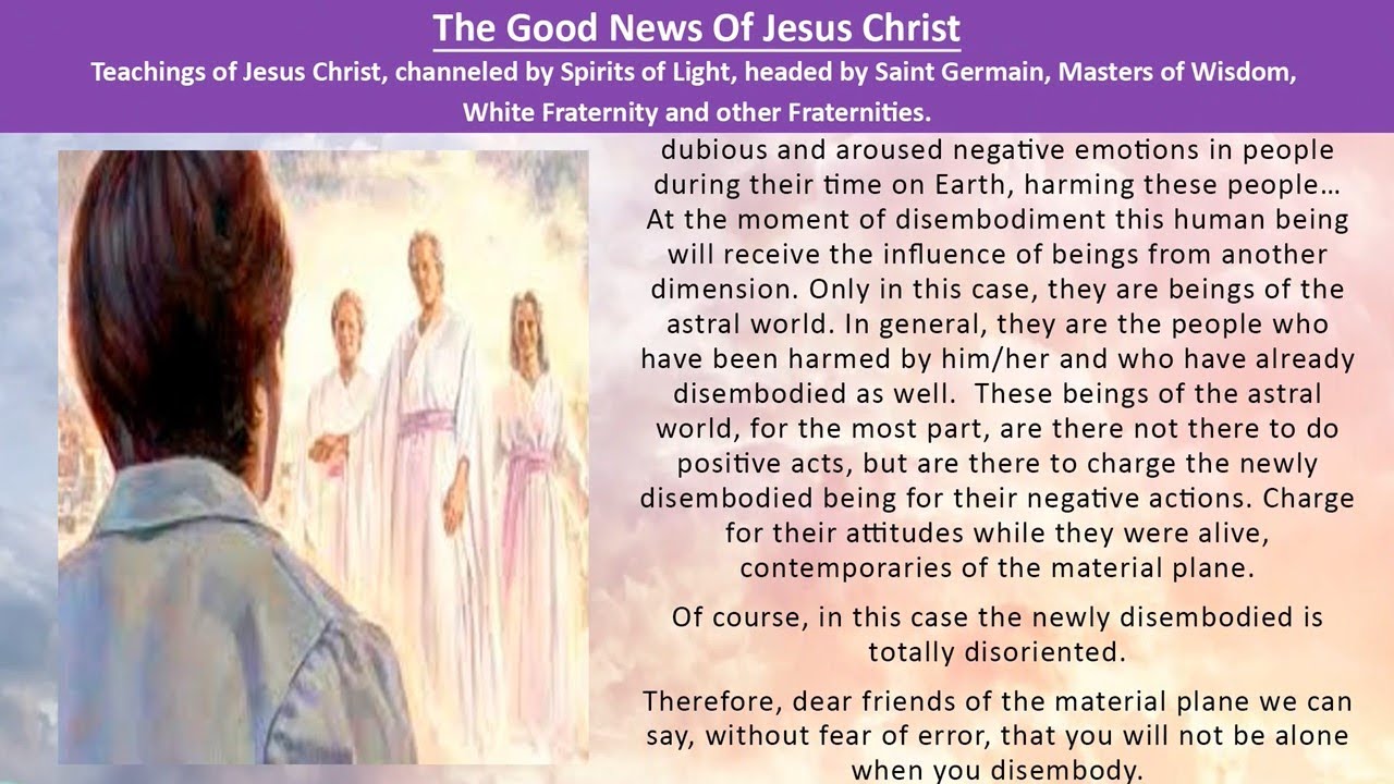 Session 33 - What happens after disembodying. - YouTube